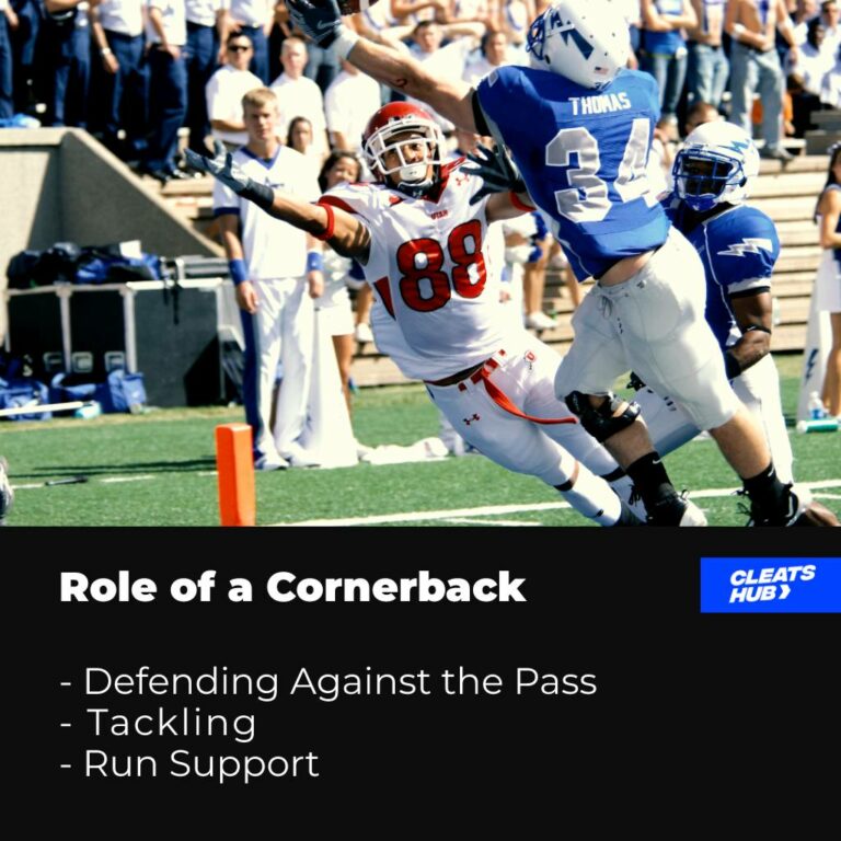 What is a Cornerback (CB)? NFL's Shutdown Specialists | Cleats Hub